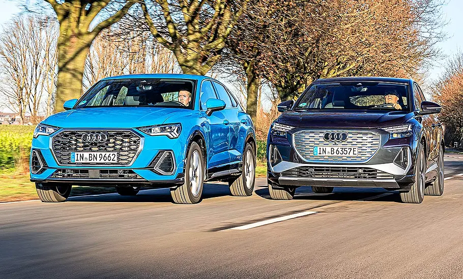 Audi Q3 & Q4 e-tron im Vergleich: Darum eher den Stromer wählen