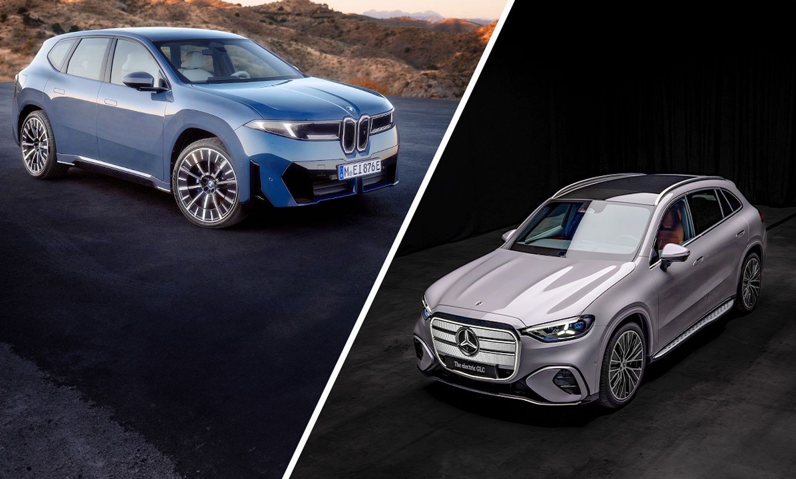 BMW iX3 & Mercedes GLC EQ: Konkurrenten im Faktenvergleich