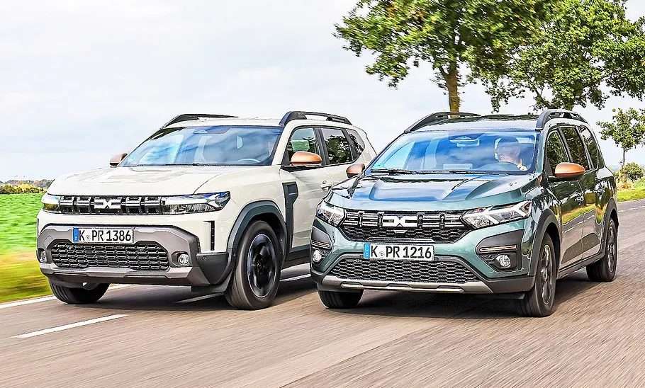 SUV vs. Kombi: Dacia Duster & Jogger im Vergleichstest