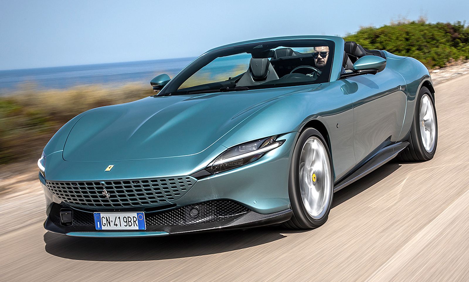 Ferrari Roma Spider (2023): Erste Testfahrt
