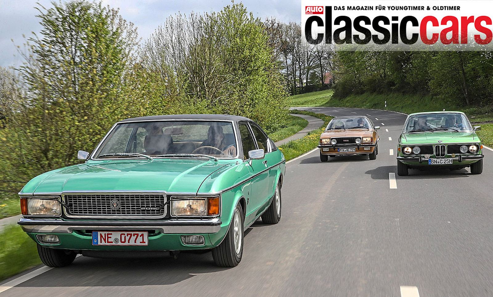 Ford Granada, Opel Commodore & BMW CS: 70er-Sechszylinder