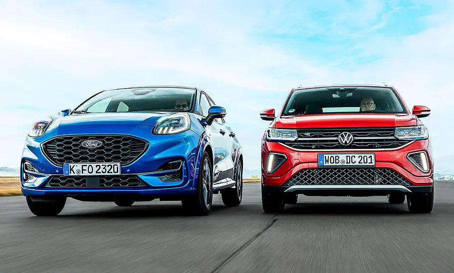 Gegen VW T-Cross: Neuer Ford Puma im ersten Vergleichstest