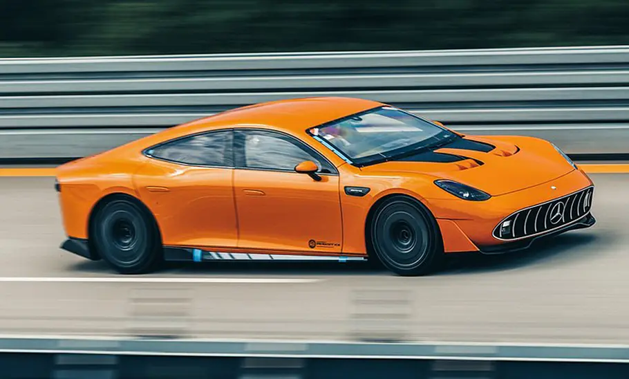 Mercedes-AMG GT XX: Elektrisch in acht Tagen um die Welt