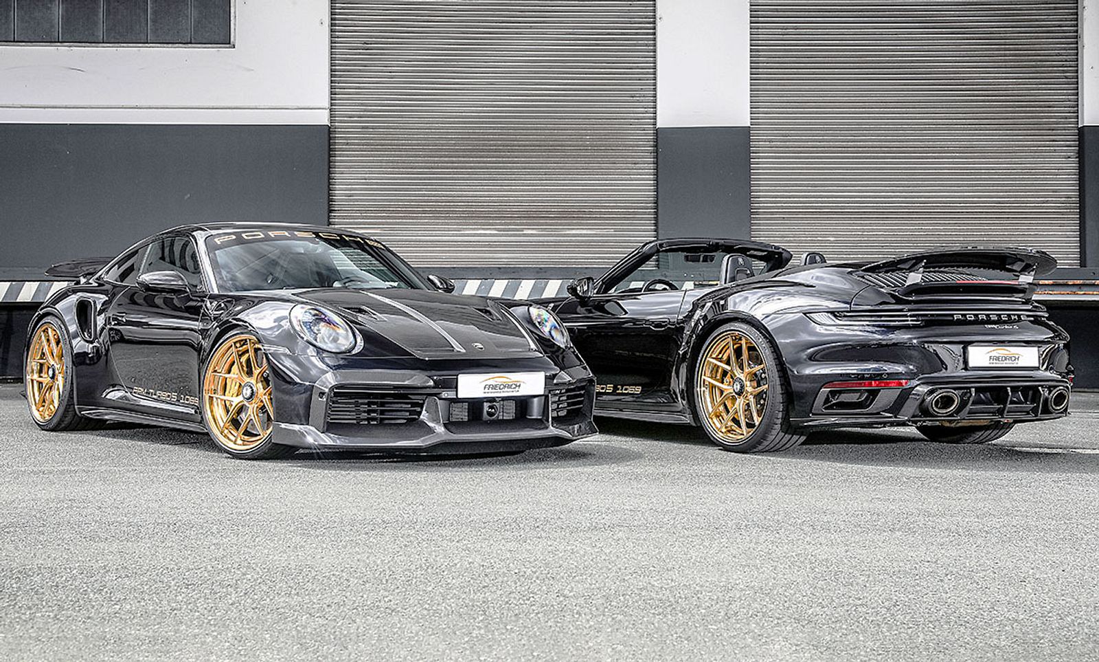 Porsche 911 Turbo S: Dank Friedrich Performance mit 1069 PS