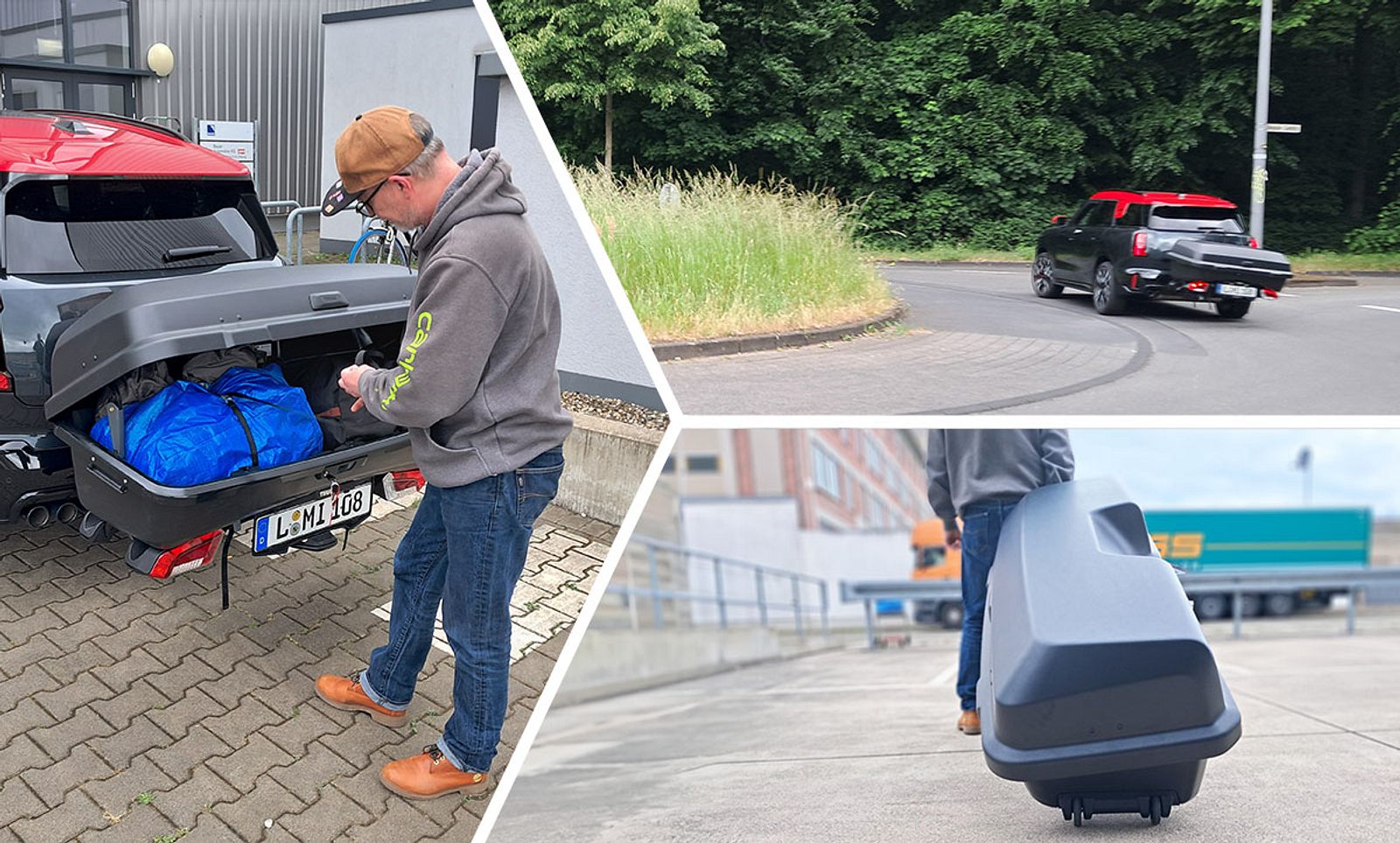 Thule Santu-Heckbox im Test: Zweiter Kofferraum für die AHK