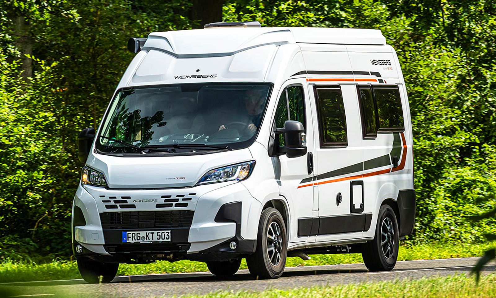 Weinsberg CaraBus 540 MQ: Erste Testfahrt im Edition Fire