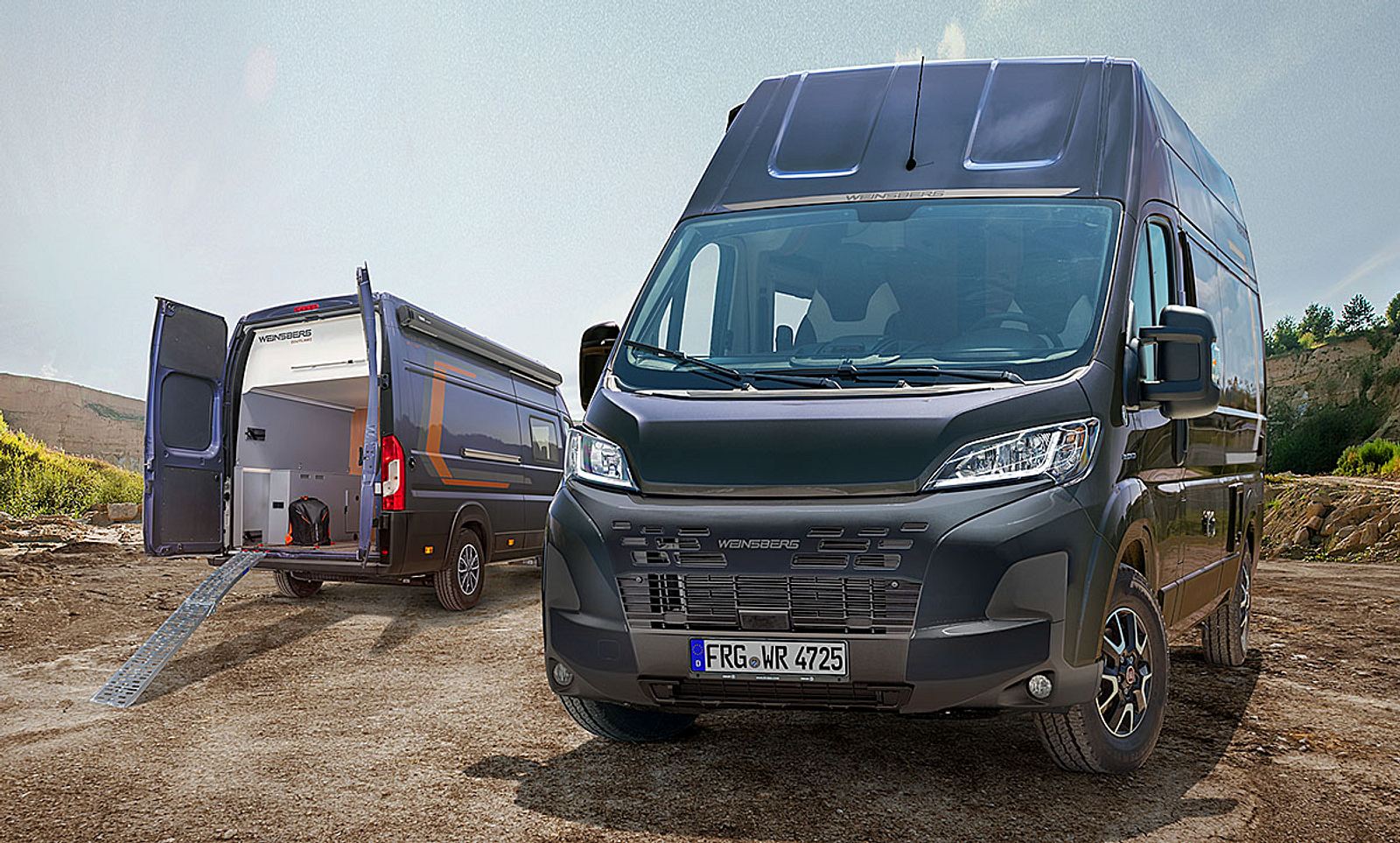 Weinsberg CaraBus Outlaw: Camper mit Platz für zwei Motorräder