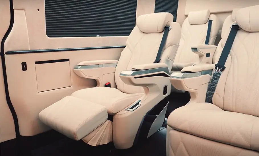 Luxus-Oase von Clive Suttons: Mercedes Sprinter auf Maybach-Niveau