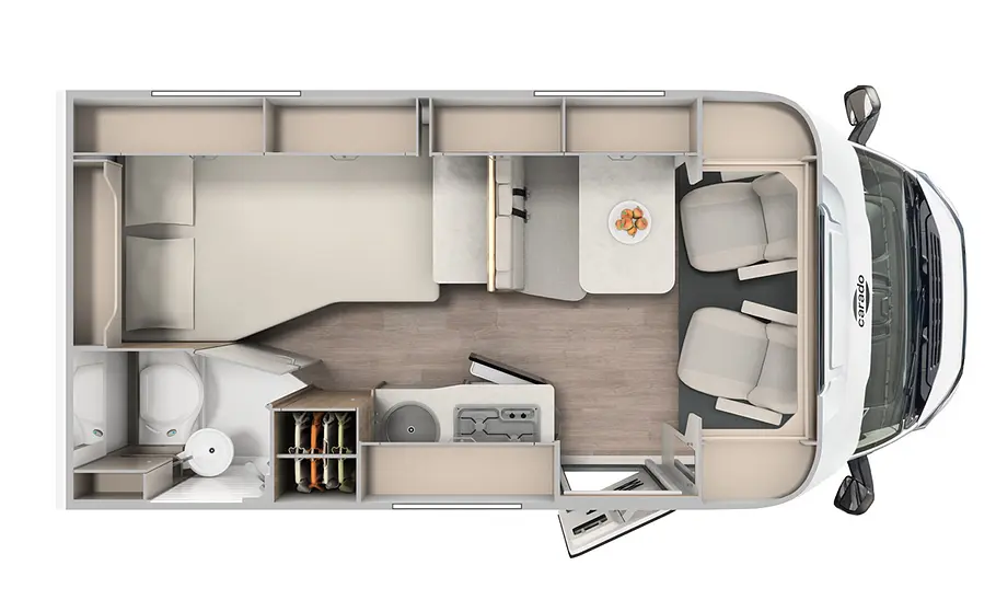 Carado T135: Zum Modelljahr 2026 wird der TI nochmals günstiger