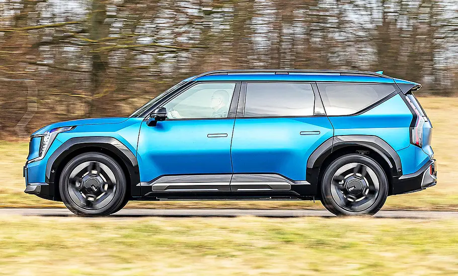 E-SUV im Test: Kia EV9 vs. Xpeng G9, BYD Tang & Volvo EX90