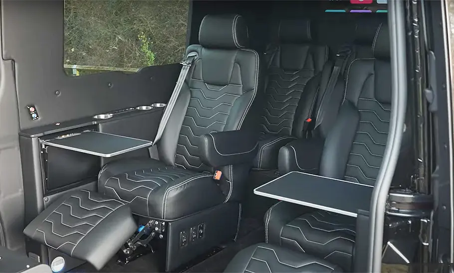 Luxus-Oase von Clive Suttons: Mercedes Sprinter auf Maybach-Niveau