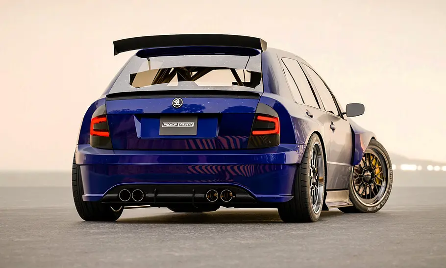 Skoda Fabia: Radikales Widebody für den 6Y