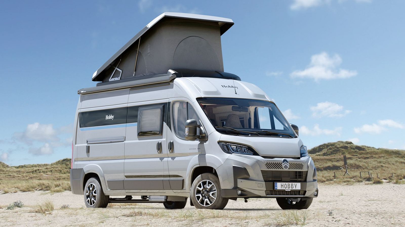 Hobby OnTour Van: Mit Aufstelldach nun ein Familien-Freund