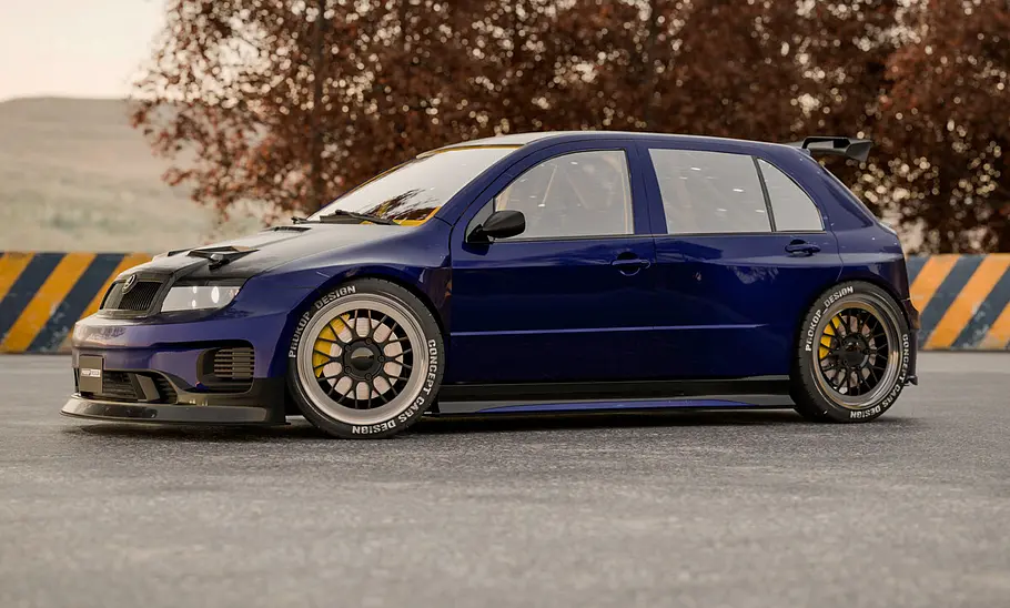 Skoda Fabia: Radikales Widebody für den 6Y