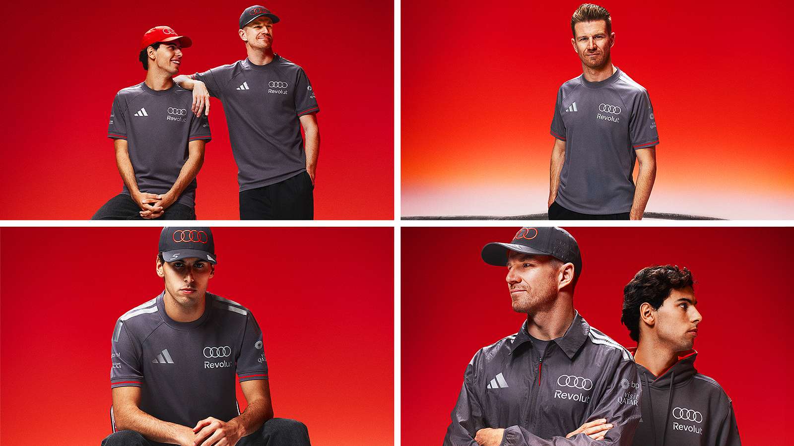 Adidas & Audi Revolut: Neue Teamkleidung für die F1-Saison
