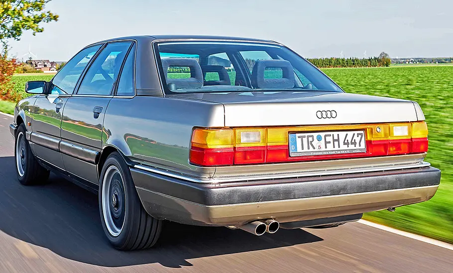 Audi 200 20V Turbo Quattro: Die Oberklasse mit Rallye-Genen