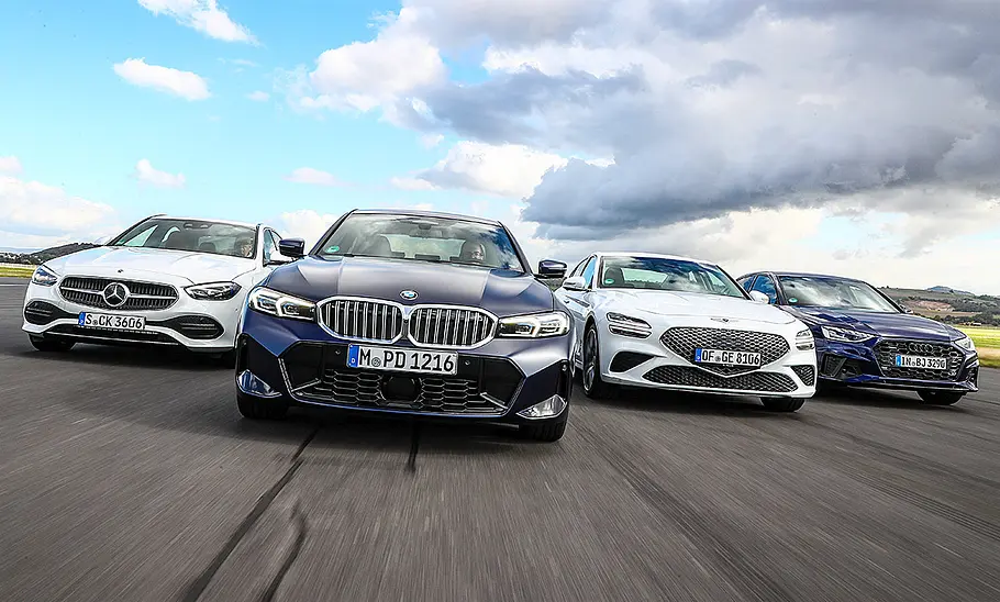 C-Klasse/3er/G70/A4: Vergleichstest
