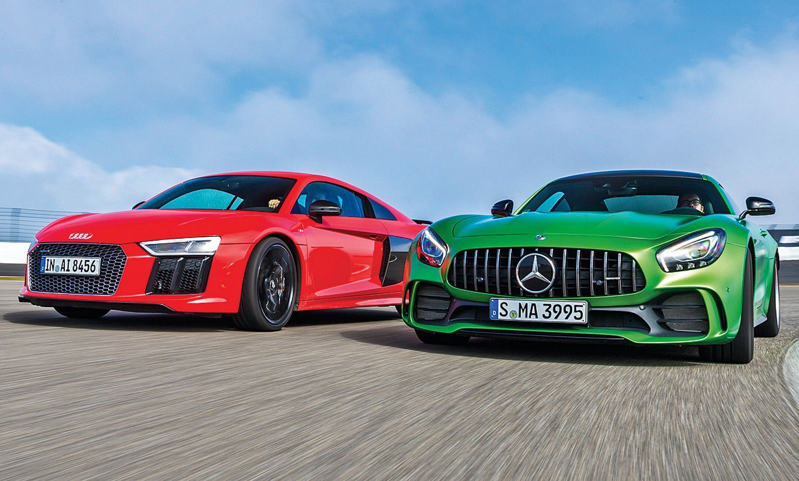 Audi R8 V10 plus/Mercedes-AMG GT R: Test