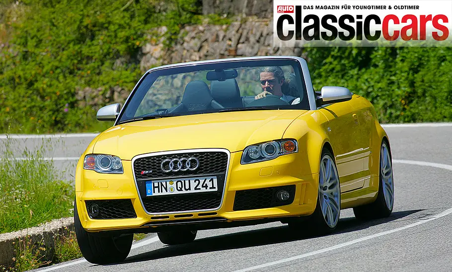 Audi RS 4 Cabrio: Offene V8-Power für vier Personen