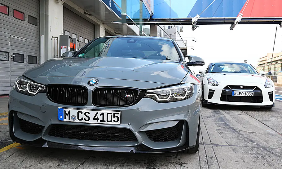 BMW M4 CS/Nissan GT-R Track Edition: Test