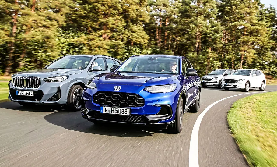 X1/ZR-V/CX-5/Karoq: Vergleichstest