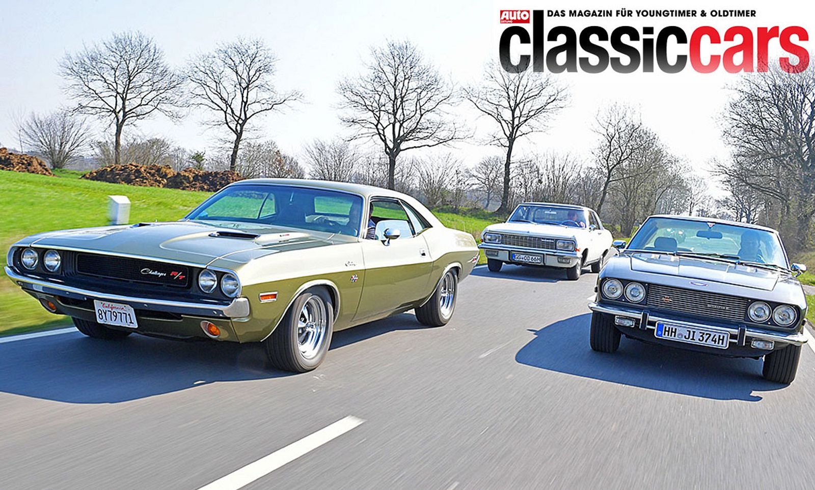 Challenger R/T, Diplomat Coupé & Interceptor: Ami-V8-Triell