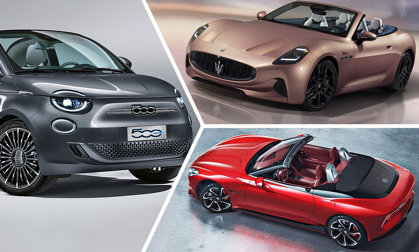 Elektro-Cabrio/Roadster: Diese Modelle gibt es 2025