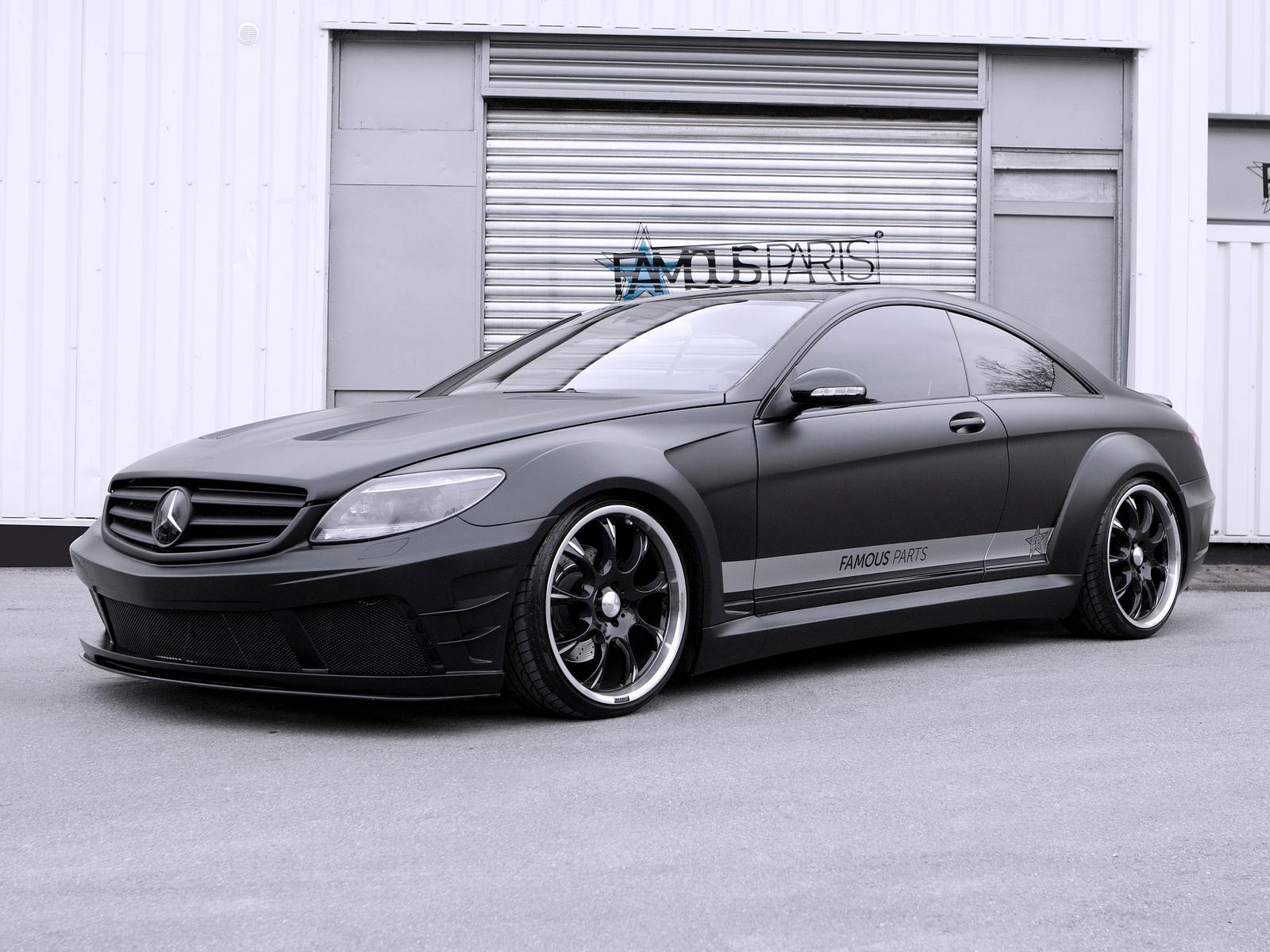 Famous Parts Mercedes CL 500 Black Matte Edition Body-Kit Prior Design