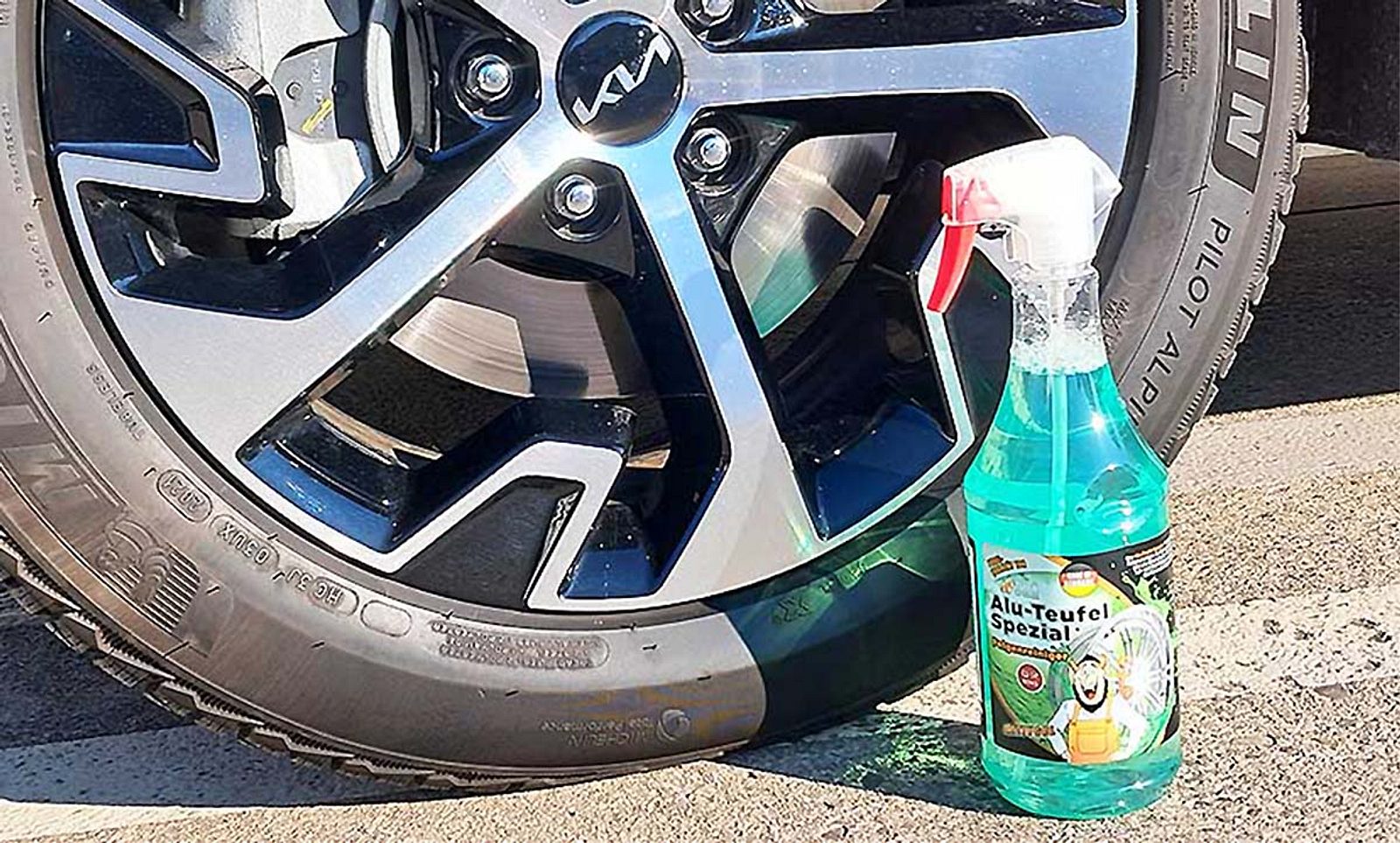 Tuga Alu-Teufel-Spezial-Felgenreiniger im Test: Sauberes Ergebnis
