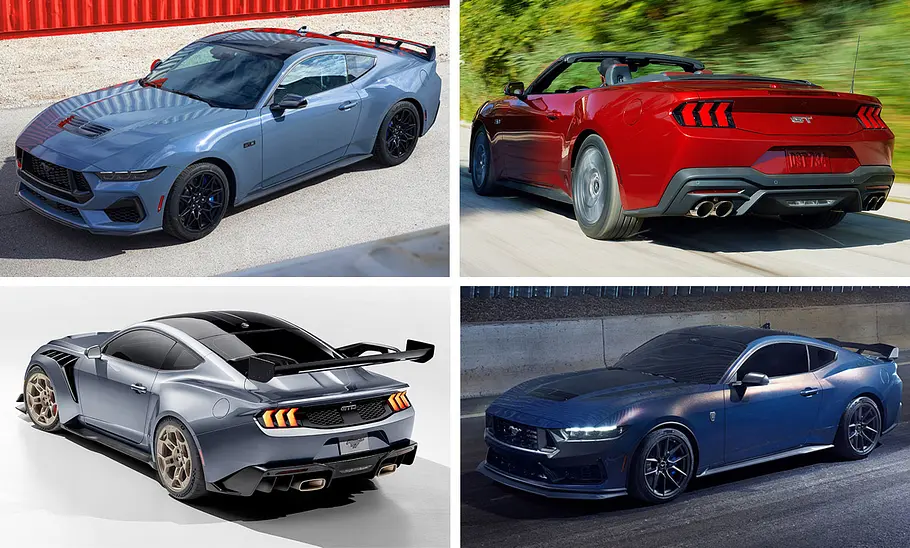 Ford Mustang (2024): Alle Varianten, Preise & Motoren (PS)