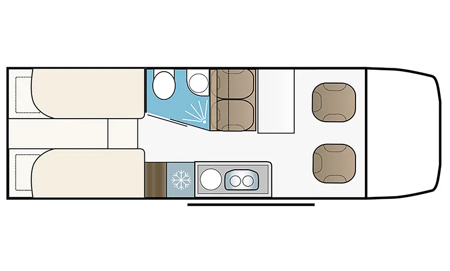 Kabe Van 690 LB 2WD (2025): Winterfest bis unter -15 °C