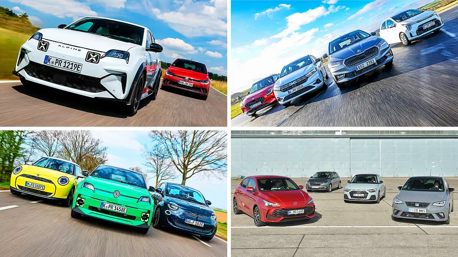 Große Übersicht: Die besten Kleinwagen im AUTO ZEITUNG-Test