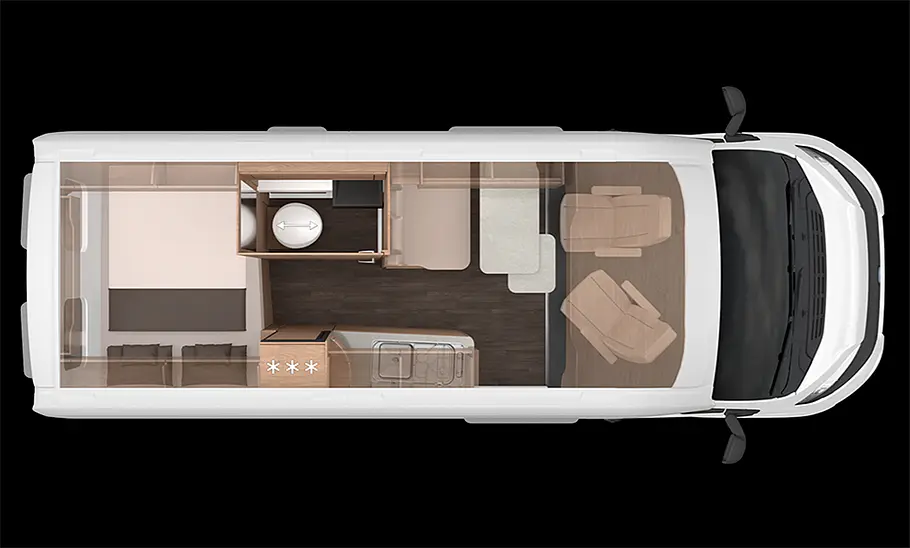 Testfahrt im Knaus Boxlife Pro 600: So gut ist das Zauberbad