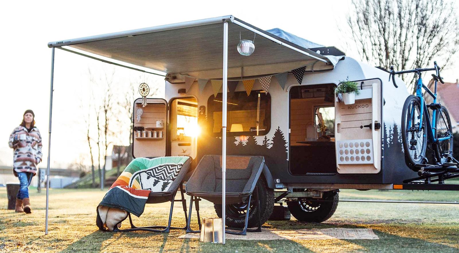 Kuckoo Camper Bruno (2026): Mini-Wohnwagen in Holz-Bauweise