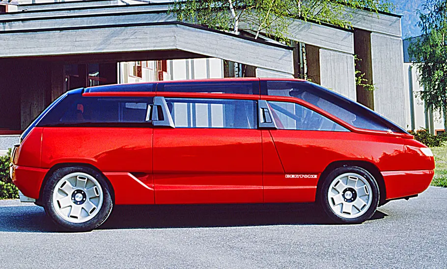 Bertone Lamborghini Genesis: Minivan mit Countach-Herz