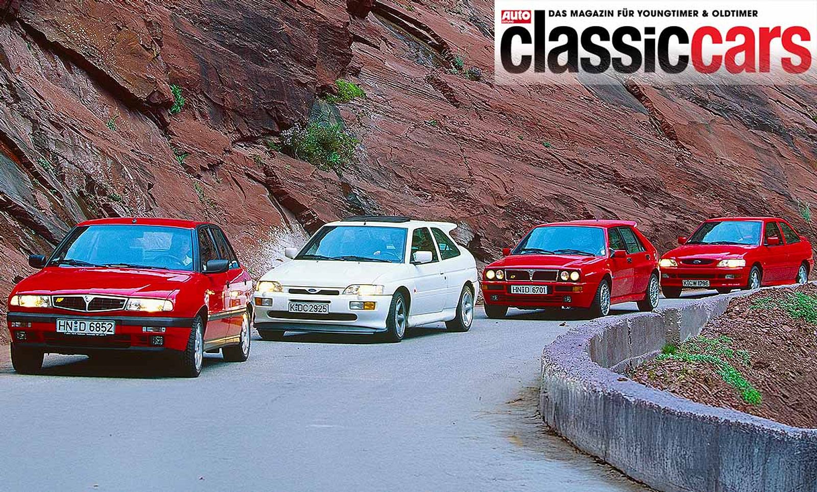 Lancia Delta vs. Ford Escort RS: Rallye trifft Alltag im Doppelpack