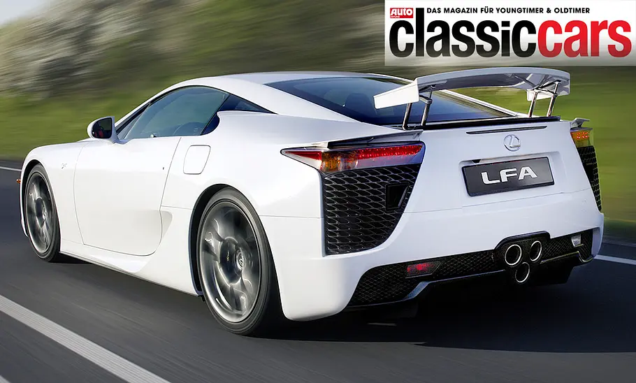Lexus LFA: Japans V10-Supersportler als moderne Legende