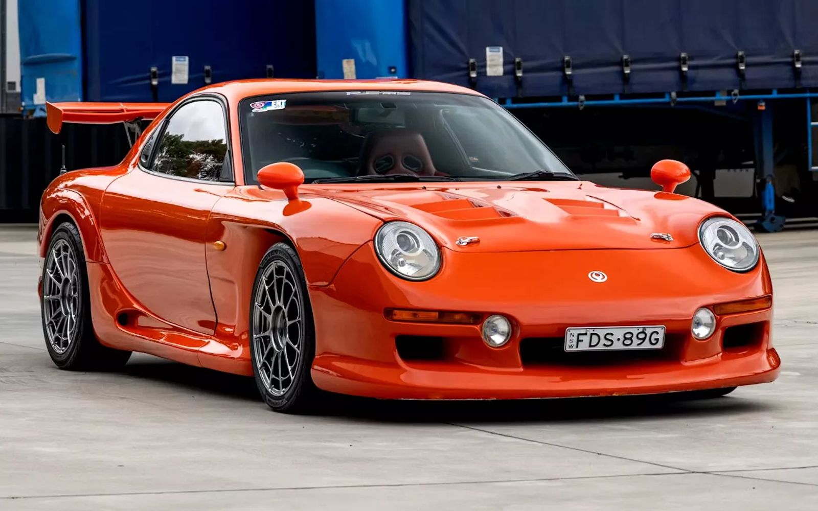 Wild: Dieser Mazda RX-7 will ein Porsche 911 sein!