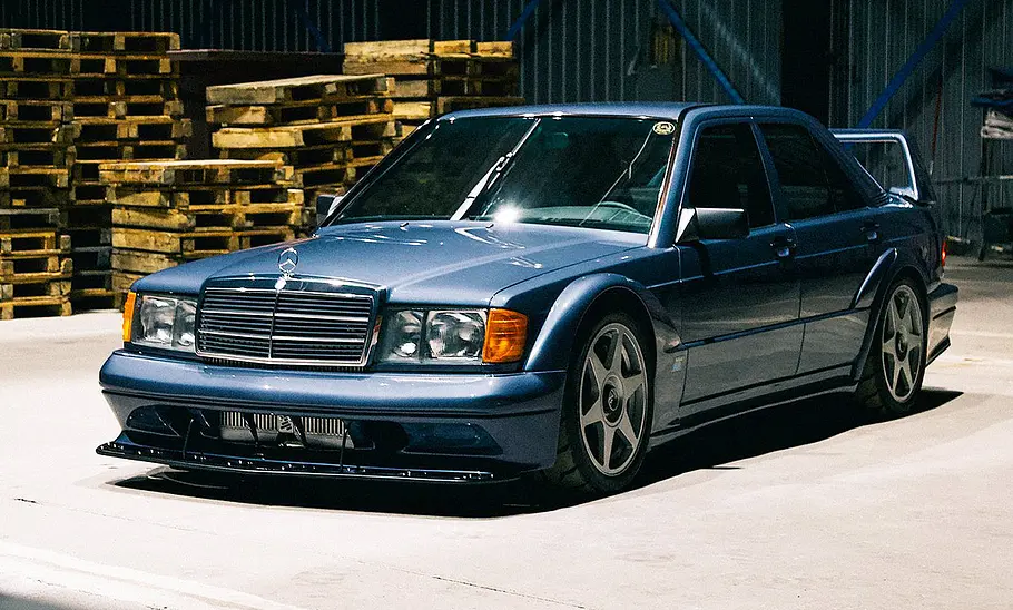 Mercedes 2.5-16 Evo II-Nachbau: Ford-Power statt teurem Original