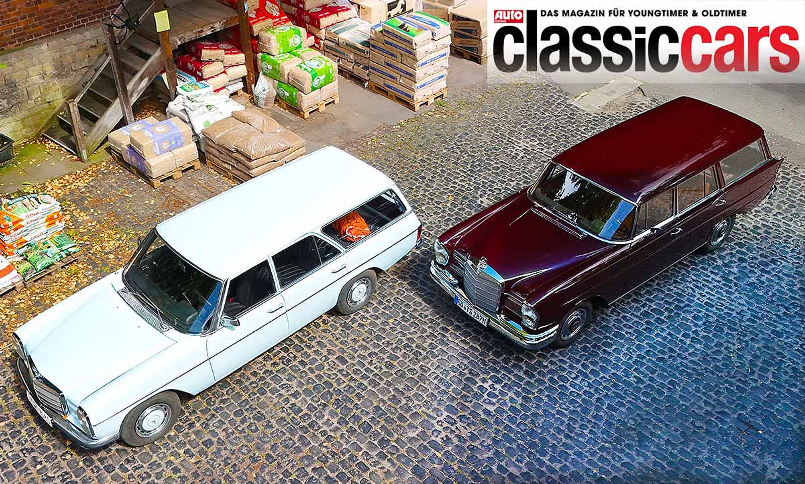 Seltene Kombis: Mercedes 240 D Estate und 230 S Universal