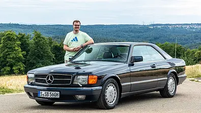 Mercedes 560 SEC mit M156: Frischzellen-V8 für den Klassiker