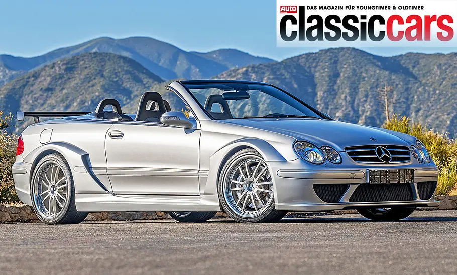 Mercedes CLK DTM Cabrio: Offen, viersitzig und 300 km/h Spitze