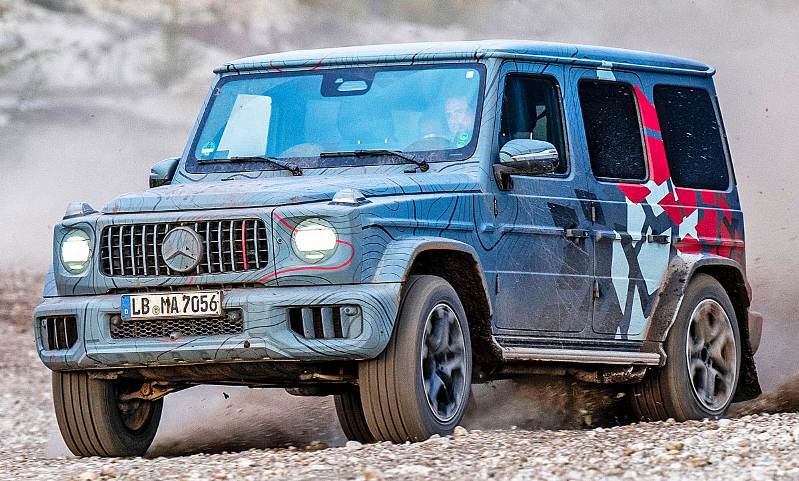 Mercedes-AMG G 63 Facelift (2024): Testfahrt