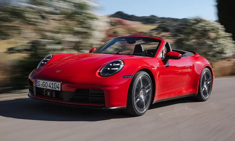 Porsche 911 Facelift (2024): Testfahrt im 394-PS-Cabrio