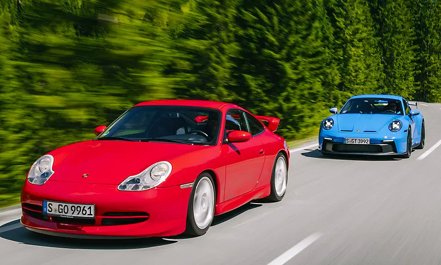 25 Jahre Porsche 911 GT3: Alle Generationen im Überblick