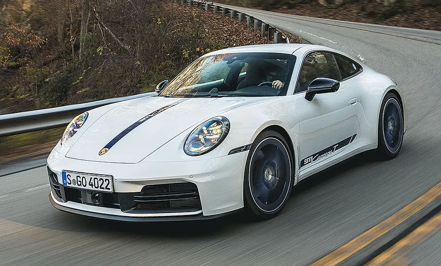 Testfahrt im neuen Porsche 911 T (2025): Puristischer Fahrspaß