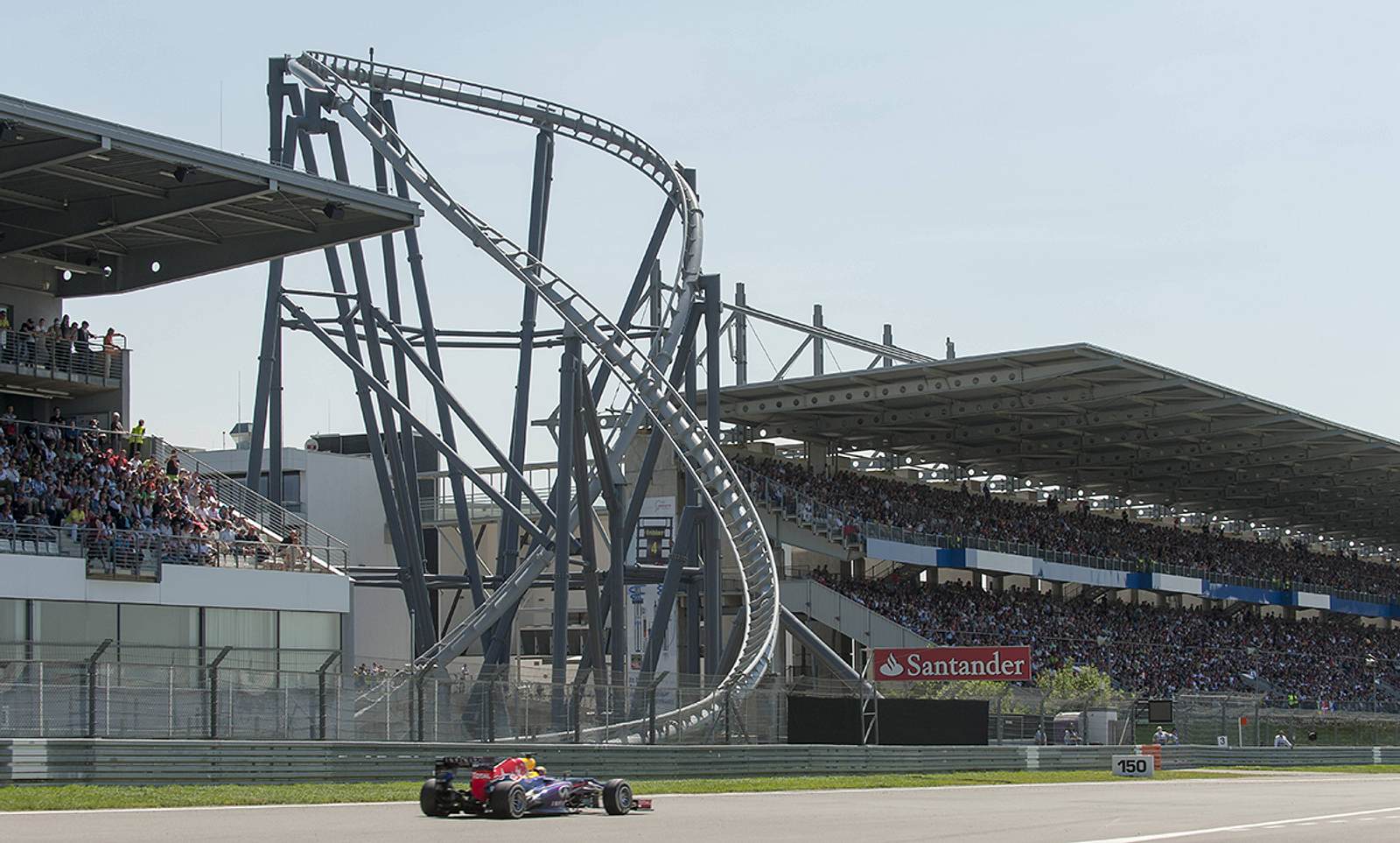 Das endgültige Aus der Ring Racer-Achterbahn am Nürburgring