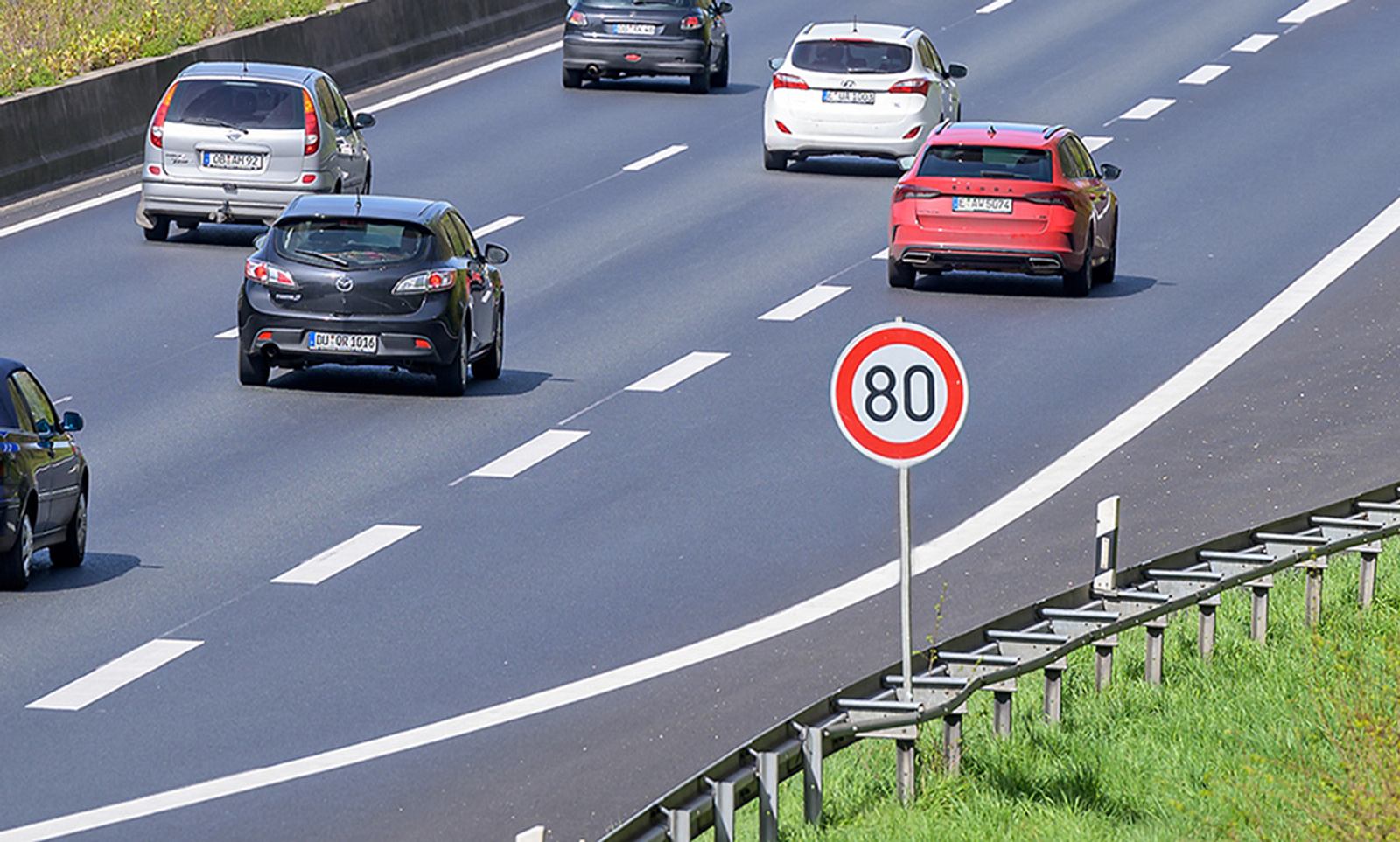 Autobahn: Wo gilt das Schild an der Abfahrt?