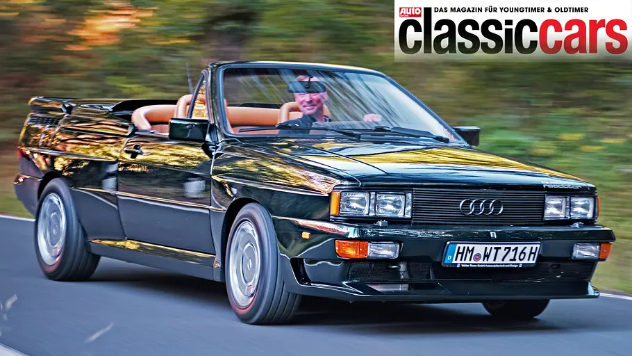 Treser Audi Quattro Roadster: So fährt der Rallye-Held oben ohne