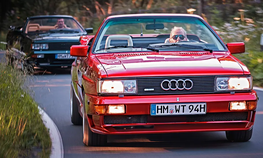 Treser Audi Quattro Roadster: Fahrt in Walter Tresers Privatwagen